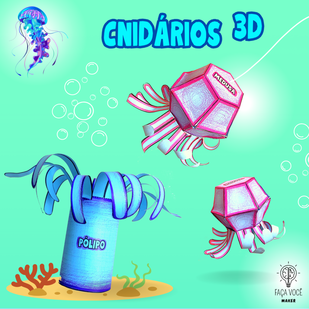 Cnidário 3D – Faça Você Maker