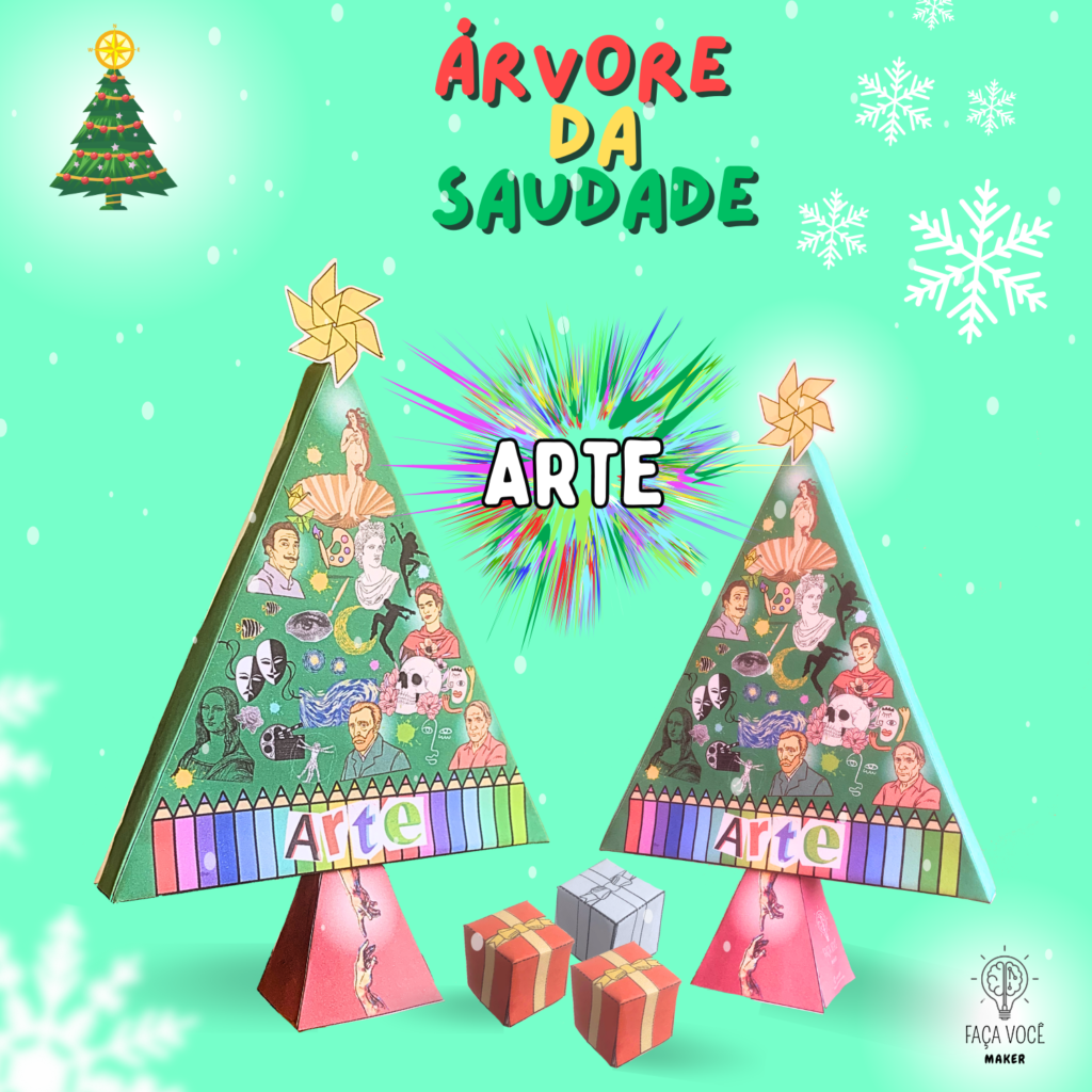 Árvore de Natal 3D (Arte) – Faça Você Maker
