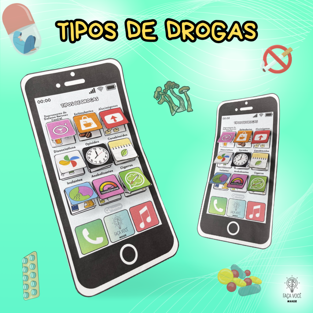 Phone Tipos de Drogas – Faça Você Maker