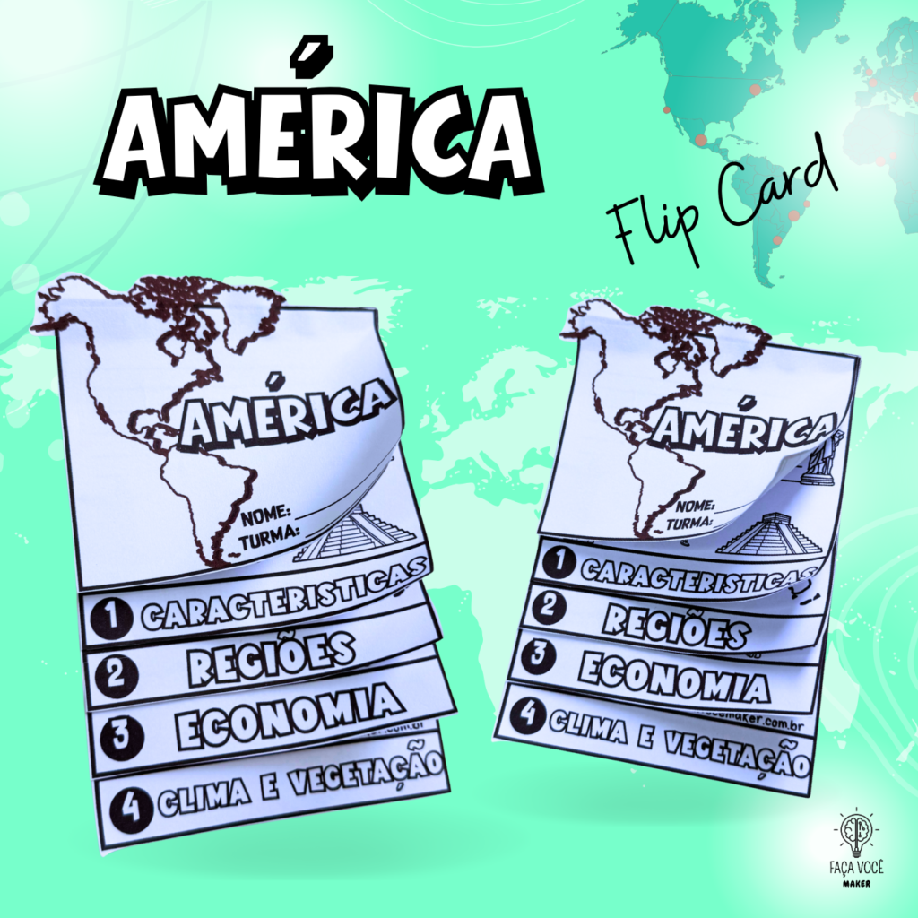 América Flip Book – Faça Você Maker